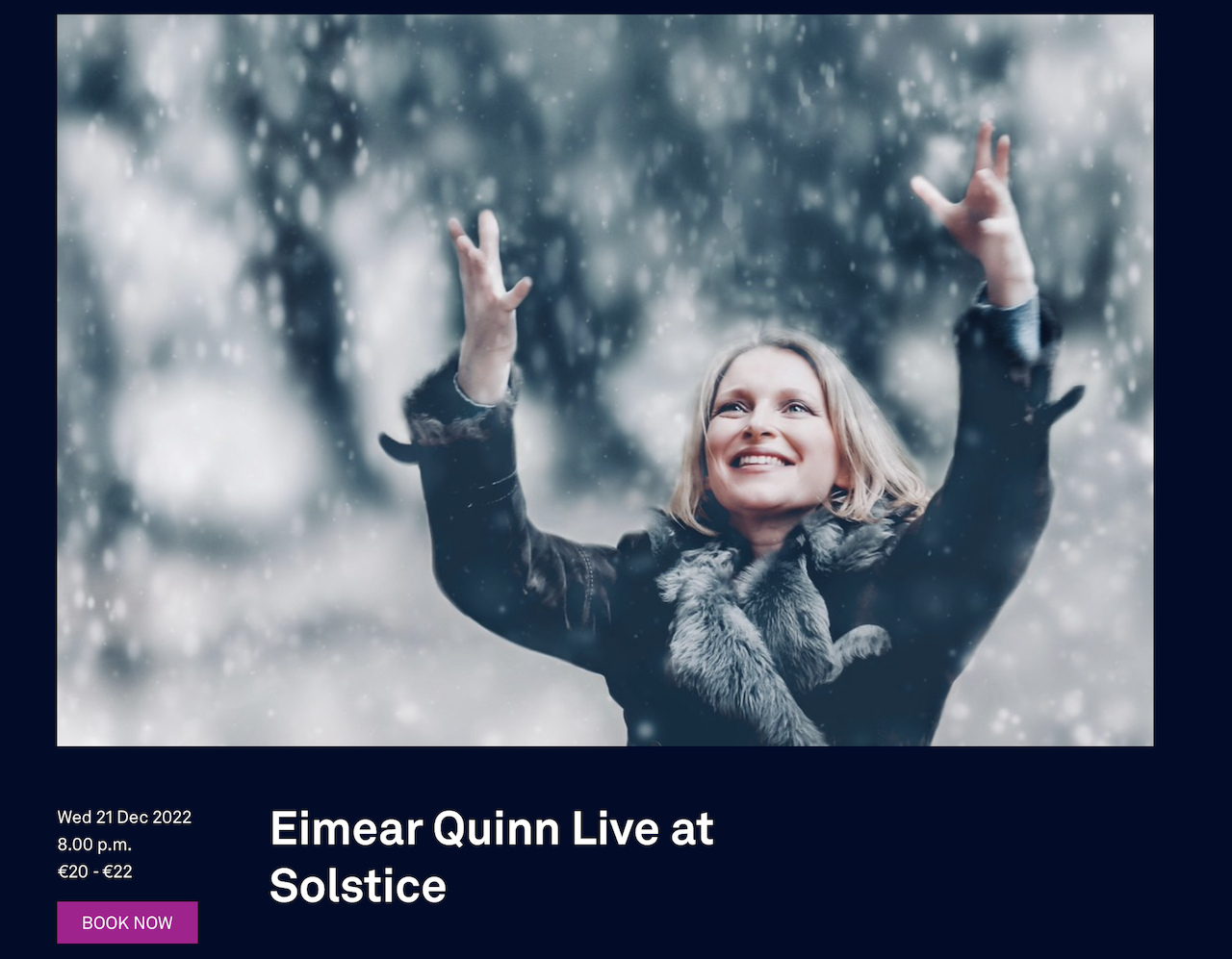 NAVAN, Solstice Arts : Eimear Quinn – Live at Solstice (SOLD OUT ...